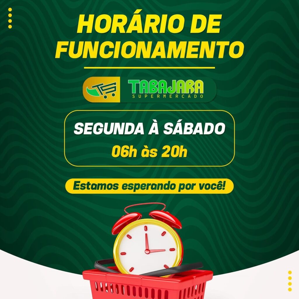 Tabajara Supermercado - Estamos esperando por você!